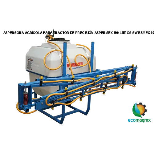 Ecomaqmx - ASPERSORA AGRÍCOLA PARA TRACTOR DE PRECISIÓN ASPERMEX 500 LITROS | Ecomaqmx/ Ecomaq ...