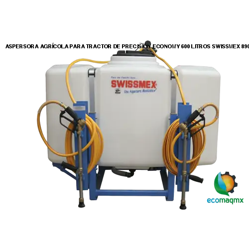 Ecomaqmx - ASPERSORA AGRÍCOLA PARA TRACTOR DE PRECISIÓN ECONOMY 600 LITROS | Ecomaqmx/ Ecomaq ...