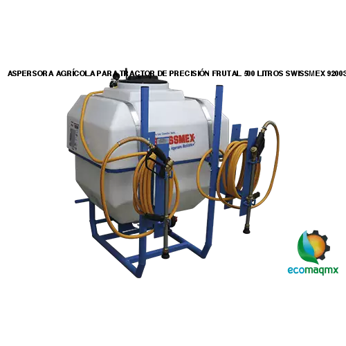 Ecomaqmx - ASPERSORA AGRÍCOLA PARA TRACTOR DE PRECISIÓN FRUTAL 500 LITROS | Ecomaqmx/ Ecomaq ...