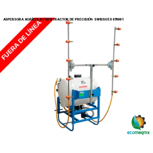 Ecomaqmx - ASPERSORA AGRÍCOLA PARA TRACTOR DE PRECISIÓN SWISSMEX 670001 | Ecomaqmx/ Ecomaq ...