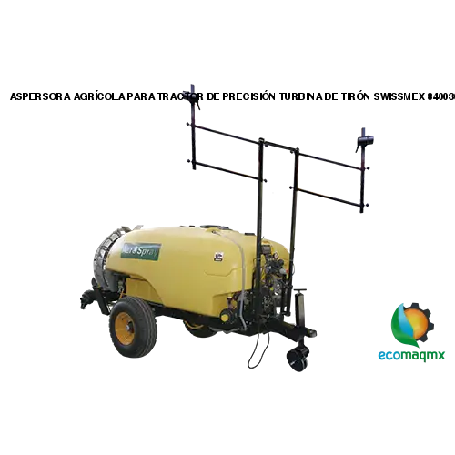Ecomaqmx - ASPERSORA AGRÍCOLA PARA TRACTOR DE PRECISIÓN TURBINA DE TIRÓN | Ecomaqmx/ Ecomaq ...