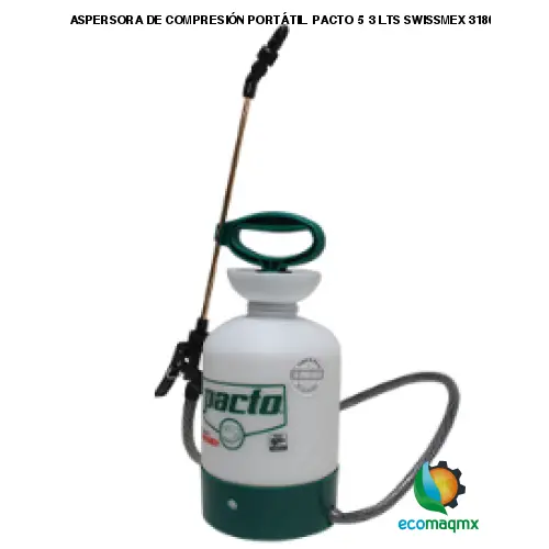 Ecomaqmx - ASPERSORA DE COMPRESIÓN PORTÁTIL PACTO 5 3 LTS SWISSMEX 318055 | Ecomaqmx/ Ecomaq ...