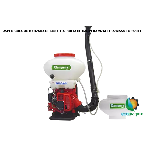 Ecomaqmx - ASPERSORA MOTORIZADA DE MOCHILA PORTÁTIL CAMPERA 26/14 LTS SWISSMEX | Ecomaqmx ...
