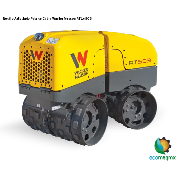 Ecomaqmx - Rodillo Articulado Pata de Cabra Wacker Neuson RTLx-SC3 | Ecomaqmx/ Ecomaq México Sa ...