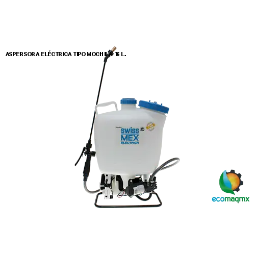 Ecomaqmx - ASPERSORA ELÉCTRICA TIPO MOCHILA 16 L. | Ecomaqmx/ Ecomaq México Sa de CV