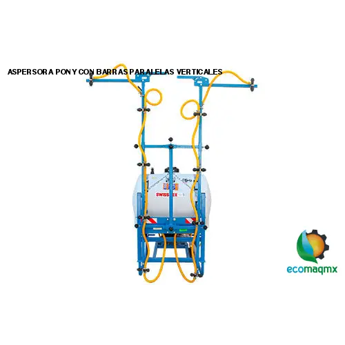 Ecomaqmx - ASPERSORA PONY CON BARRAS PARALELAS VERTICALES | Ecomaqmx/ Ecomaq México Sa de CV