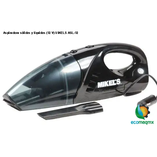 Ecomaqmx Aspiradora Sólidos Y Líquidos 12 V Mikels Asl 12