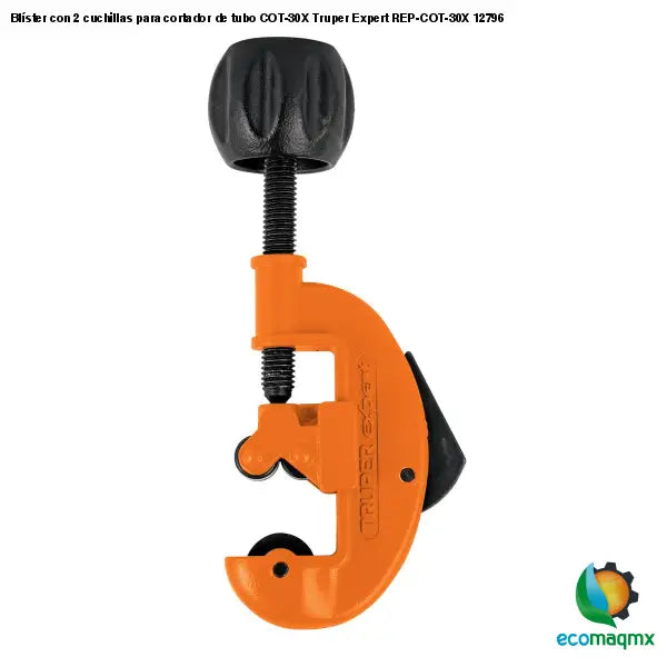 Ecomaqmx - Blíster con 2 cuchillas para cortador de tubo COT-30X Truper ...