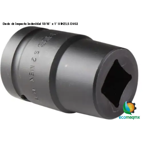 Ecomaqmx Dado De Impacto Industrial 1316” X 1” Mikels Di S2