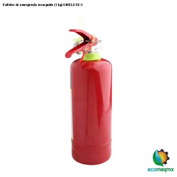 Ecomaqmx Extintor De Emergencia Recargable 1 Kg Mikels Ee 1