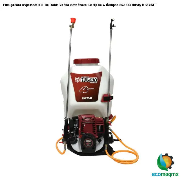Ecomaqmx - Fumigadora Aspersora 25L De Doble Varilla Motorizada 1.2 Hp De 4 | Ecomaqmx/ Ecomaq ...