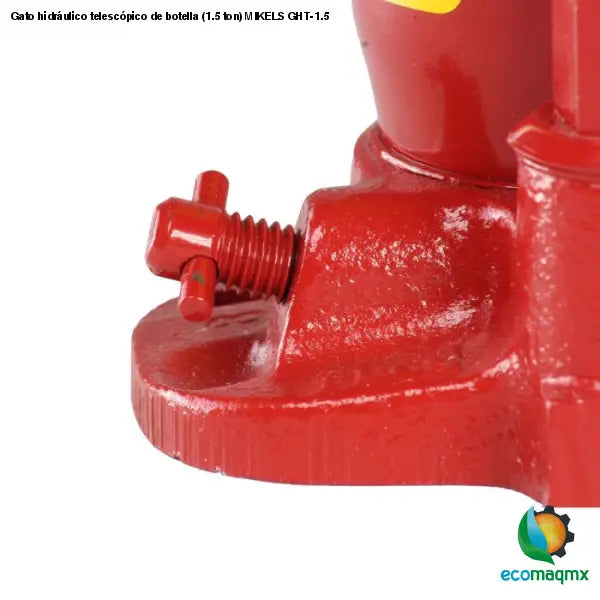 Ecomaqmx Gato Hidráulico Telescópico De Botella 15 Ton Mikels Ght