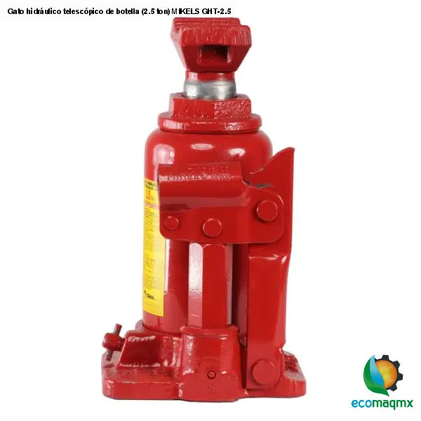 Ecomaqmx Gato Hidráulico Telescópico De Botella 25 Ton Mikels Ght