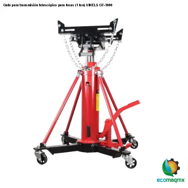 Ecomaqmx Gato Para Transmisión Telescópico Para Fosas 1 Ton Mikels