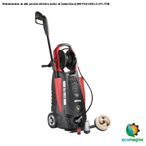 Ecomaqmx Hidrolavadora De Alta Presión Eléctrica Motor De Inducción