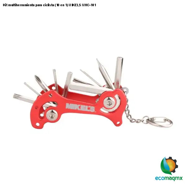 Ecomaqmx Kit Multiherramienta Para Ciclista 10 En 1 Mikels Mhc 101