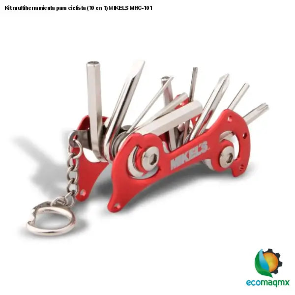 Ecomaqmx Kit Multiherramienta Para Ciclista 10 En 1 Mikels Mhc 101