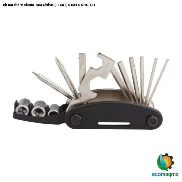 Ecomaqmx Kit Multiherramienta Para Ciclista 15 En 1 Mikels Mhc 151