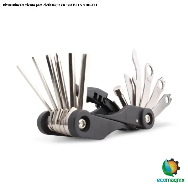Ecomaqmx Kit Multiherramienta Para Ciclista 17 En 1 Mikels Mhc 171