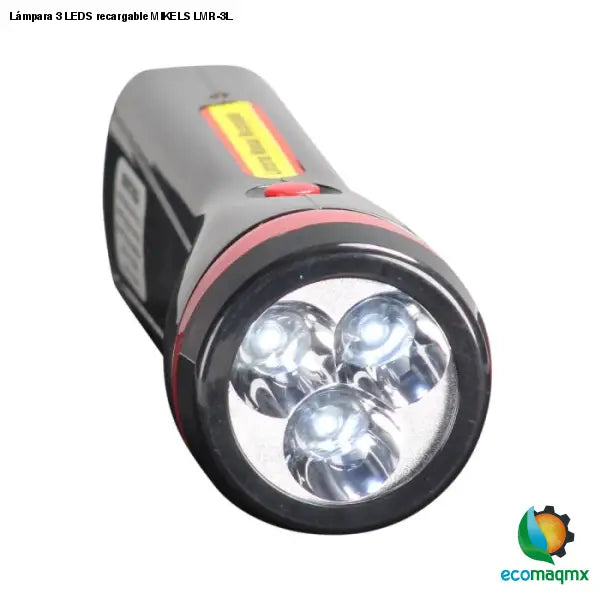 Ecomaqmx Lámpara 3 Leds Recargable Mikels Lmr 3l Ecomaqmx Ecomaq